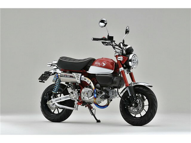 チタンエキパイ:φ35-φ50.8チタンサイレンサー:長さ250mmアルミヒートガード・重量:約1.7kg(ノーマル5.2kg)・音量:85db(ノーマル78db)・ピークパワー:9.3ps(ノーマル8.8ps)■政府認証マフラー(対応型式...
