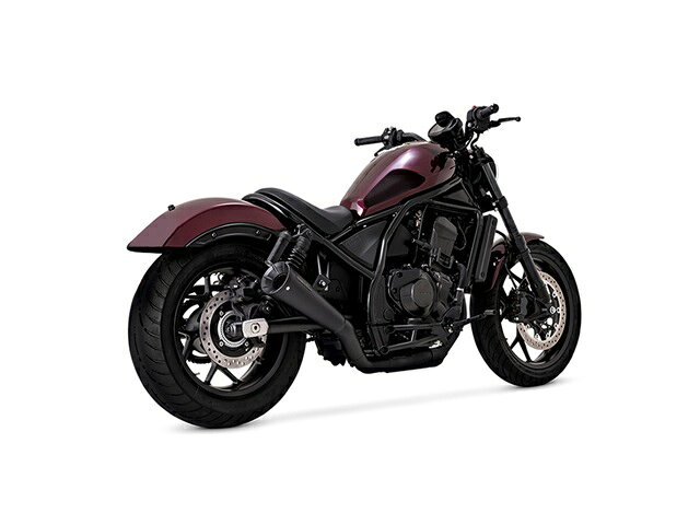メーカー名：バンスアンドハインズメーカー品番：48425〜UPSWEEPスリップオンでREBEL1100の楽しさを解放〜心地よいサウンドとパフォーマンスが新しいREBELをさらに進化させます。また純正比50%の軽量を実現、マットブラック塗装...