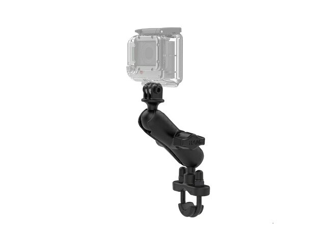 メーカー名：ラムマウントメーカー品番：RAM-B-149Z-GOP1UGoPro Heroシリーズをはじめ、対応するアクションカメラが取り付け可能なマウントをバイクハンドルなどのパイプ部分へ取り付け可能なマウントセット。特許取得のボールジョ...