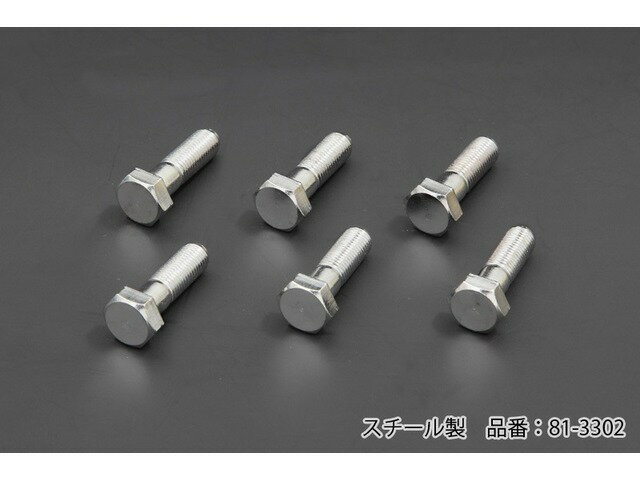 Z1 '72-'75Z2 '73-'75初期型に採用されていた対面13mmのヘキサゴンヘッドを採用。ボルトサイズは特殊ピッチとなるM8-1.00。防錆性と強度に優れるステンレス製に加え、オリジナルに忠実なスチール製クロームメッキ仕上げをニュ...