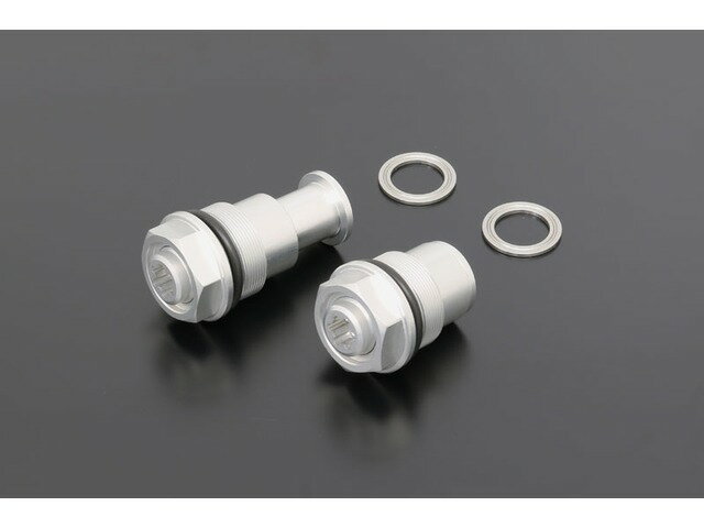 ●アジャスト操作時にフォークトップが飛び出さないフラットアジャスト構造。●アジャスト操作はヘキサゴンレンチを使用。狭いハンドル回りでボックスレンチが入らなくても、ボールポイントレンチを使用する事でイージーアジャスト。●調整範囲は、マイナス6...