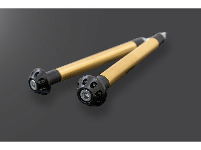 Z900RS/CAFE/SE '18-'25ARCHI TOURING専用設計のインナーウエイト付きバーエンド。コンパクトなリボルバーデザインのアルミ製バーエンド部はブラック、シルバー、ゴールドの3タイプからお選びいただけます。ウエイト部分...