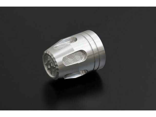 Z900RS/CAFE/SE '18-'25純正ハンドル専用のハニカムバーエンド。?微細な多重正六角形をあしらったビレットハニカムシリーズ共通の意匠は、他のラインナップと併用することでさらなるドレスアップ効果も得られます。アルミ削り出しによ...