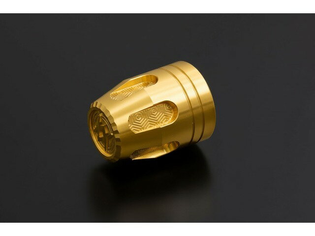 Z900RS/CAFE/SE '18-'25純正ハンドル専用のハニカムバーエンド。?微細な多重正六角形をあしらったビレットハニカムシリーズ共通の意匠は、他のラインナップと併用することでさらなるドレスアップ効果も得られます。アルミ削り出しによ...