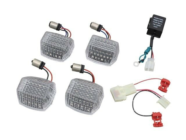 純正ウインカーにLED基板を組み込み新しい発想のLEDウインカーシリーズ！・ウインカーは交換したくないけど、LED化はしたい！という方にオススメです。・取り付けは、純正ウインカーリレーと純正ウインカーソケットを 付属のLED対応リレーとLE...