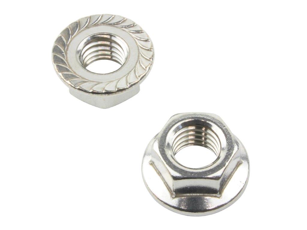 ◆フランジナットセレート有 M8mm ◆2個入り※必ず焼き付き防止剤を使用してください。・錆びにくいステンレス製・JIS規格品 ※寸法につきましては、JIS規格に基づき記載しています。※タイトルに在庫有り記載以外の商品は取り寄せとなります。...