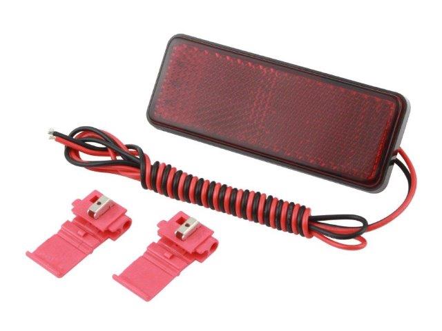 ・リフレクターの機能を持ち、配線する場所により、 15個のチップ型LEDがストップランプ補助灯として使用できます。◆リフレクターサイズ/縦35mm・横89mm◆リフレクター/有効面積21.6cm2◆両面テープ仕様◆15個のチップ型LED内蔵...