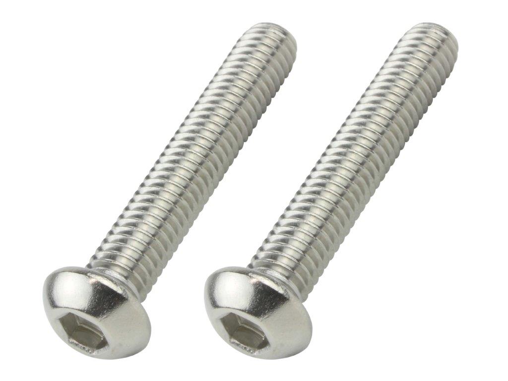 ◆ボタンキャップボルト M6X35mm (P-1.0)◆2本入り・錆びにくいステンレス製・JIS規格品 ※寸法につきましては、JIS規格に基づき記載しています。 製造ロットやメーカーの違いにより、多少の誤差が生じる場合があります。※タイトル...