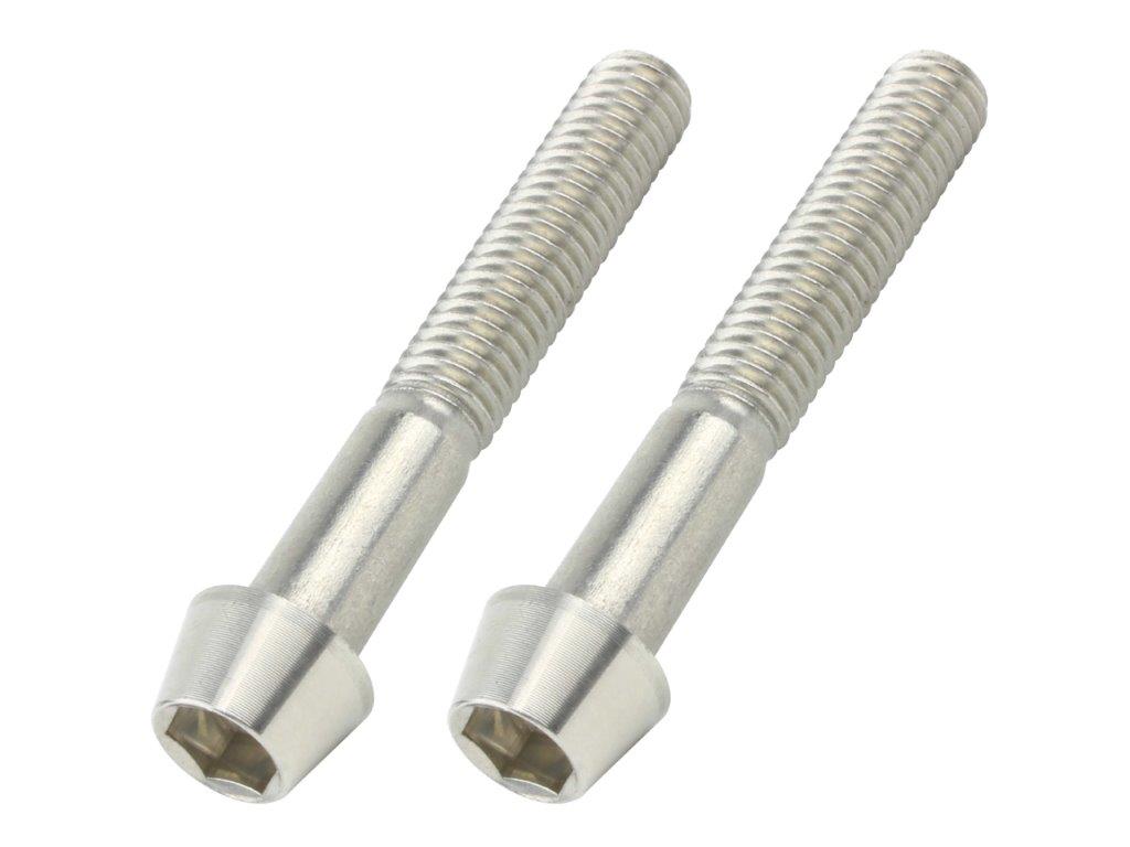 ◆テーパーキャップボルト M6X40mm (P-1.0)◆2本入り・削り出し加工によるテーパー形状・びにくいステンレス製・JIS規格品 ※寸法につきましては、JIS規格に基づき記載しています。 製造ロットやメーカーの違いにより、多少の誤差が...