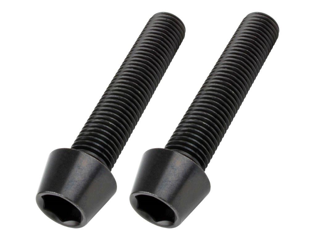 ◆テーパーキャップボルト M10X50mm (P-1.25)◆2本入り◆ブラック・削り出し加工によるテーパー形状・ステンレスキャップボルトブラックカラーが登場。 特殊な薬品につけることで表面を変色させてありますので メッキの様に剥がれること...