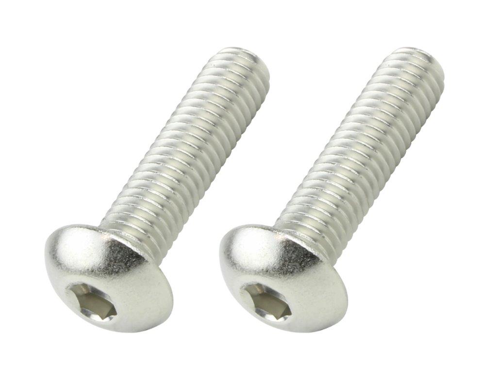 ◆ボタンキャップボルト M5X20mm (P-0.8)◆2本入り・錆びにくいステンレス製・JIS規格品 ※寸法につきましては、JIS規格に基づき記載しています。 製造ロットやメーカーの違いにより、多少の誤差が生じる場合があります。※タイトル...