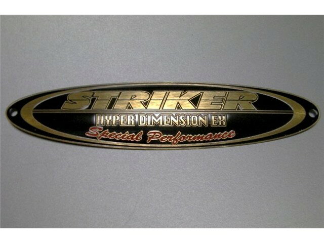 STRIKER ストライカー マフラーリペアパーツ エンブレム SST/SC/SC s/onシリーズ用 ブラック/ゴールド 0SREB0メーカー名 : STRIKER ストライカーメーカー品番 : 0SREB0JANコード : 458036...