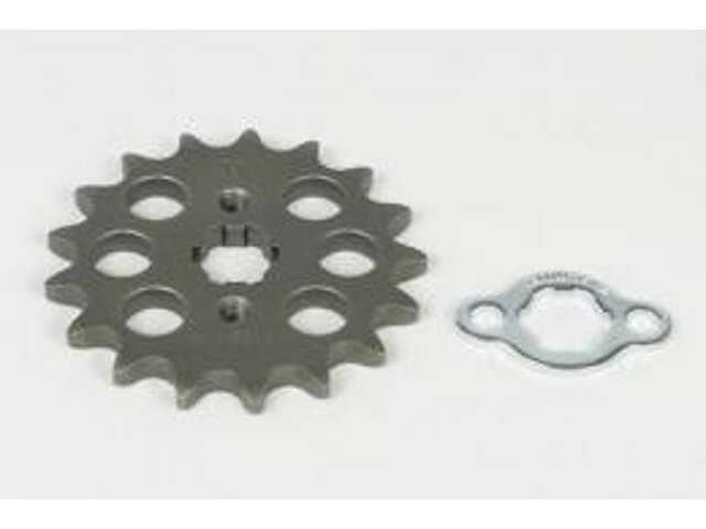 セッティング用のスチール製ドライブスプロケットです。 ドライブチェーンサイズ:420Ape50/100 / XR50/100 Motard / CRF100F/XR100R / GROM・MSX125 / モンキー125 / スーパーカブC...