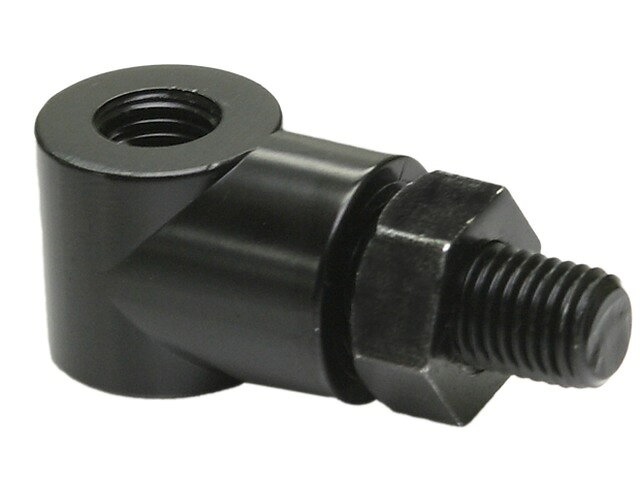 ネジ径オス側・メス側共に10mm 正ネジ色・材質色：ブラック材質：亜鉛ダイキャスト■ミラーの取付け方向を変えるアダブター。■ステーホルダー（SA-6）との組み合わせも可能。■ネジ径はオス側メス側共に10mm。適合 : 画像をご確認ください。...