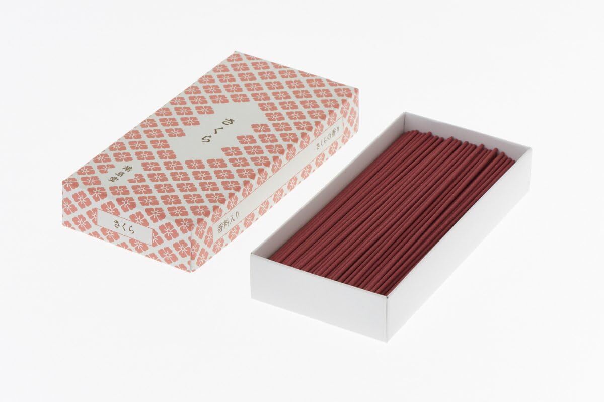 鳩居堂 お線香 花の香り さくら 紙箱 バラ詰 約75g 14cm 2箱セット 香の老舗、鳩居堂のお線香 毎日のお祈りに、趣味の部屋たき香に。香の老舗が守り伝えてきた、伝統の香りをお楽しみください。【さくら】桜の花を想わせる、ほのかに甘い香...