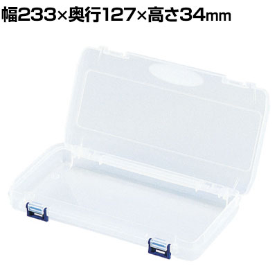 リングスター スーパーピッチ 5.5mm SP-2300Fクリア 仕切り板5.5mmピッチ 調整 プロ仕様 SP-2300F-C ・取り出しやすい4面アール加工です。 商品について サイズ外寸 / 幅233×奥行127×高さ34mm内寸 /...