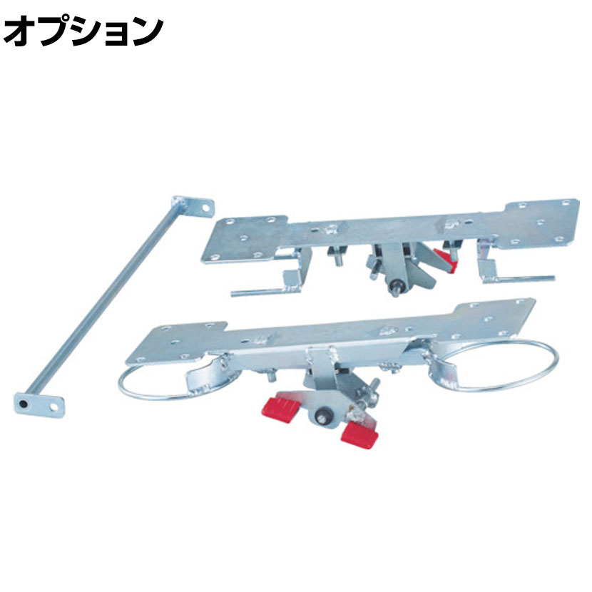 [オプション]TRUSCO グランカート 700番シリーズ用 自在2輪固定2輪用 リング式ストッパー TP-700JKRS-4 ●リング状の金具で自在キャスターの回転だけでなく旋回も固定します。 商品について 重量3.4kg 材質スチール ...