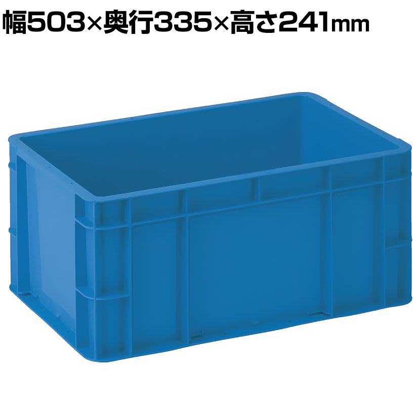 TRUSCO リサイクルコンテナTP型 32L ダークブルー TR-TP3425 ●再生材を使用している環境配慮コンテナです。●TP規格コンテナです（内側底面フラットタイプ）。●リサイクル材を使用したコンテナですので、環境に配慮される企業に...