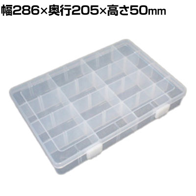 メイホー フリーケース LL 工具箱/キャビネット内整理整頓 FC-LL ・長手方向の仕切は固定、短手方向は自由です。・底に大きなR加工を施しているため、物を取り出しやすいです。・工具箱やキャビネットの中の整理整頓に。 商品について サイズ...