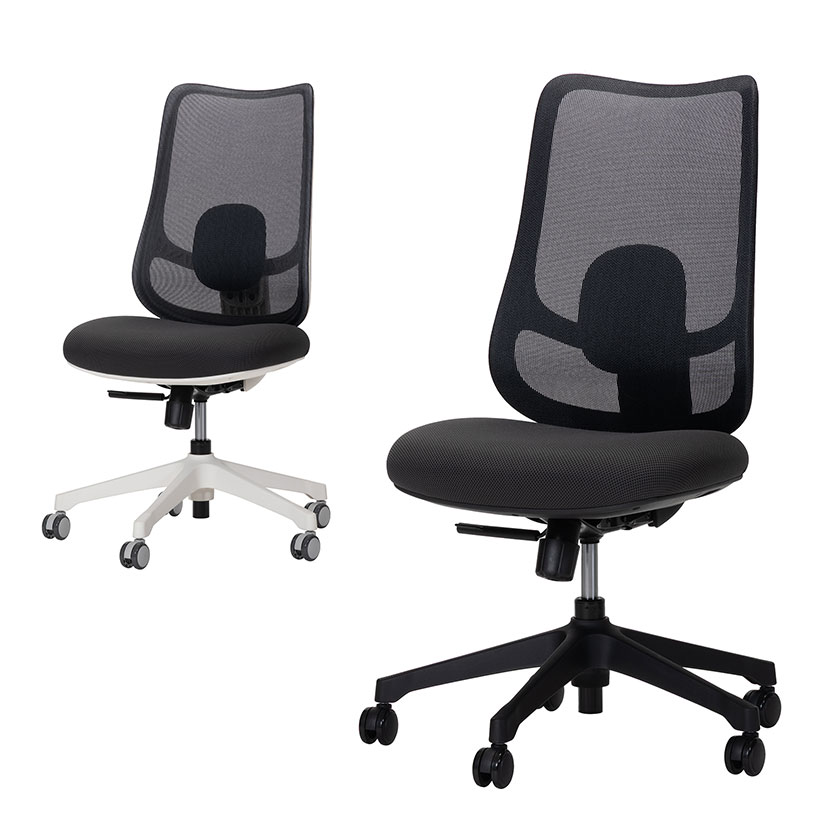 Work Plus SPIRO CHAIR オフィスチェア 事務椅子 ミーティングチェア メッシュ キャスター付き 背ロッキング ランバーサポート 肘なし 商品について サイズ(本体)幅690×奥行690×高さ990〜1070mm サイズ(...