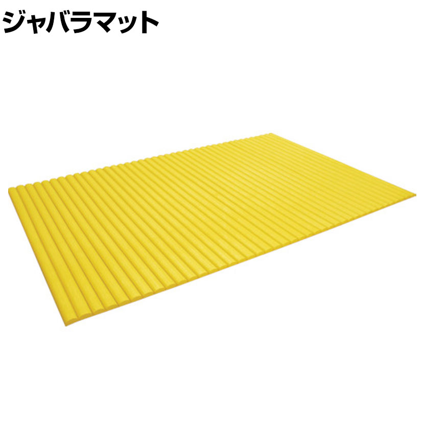 TRUSCO ジャバラマット 粘着付き 幅1200×長さ1800mm ●裏面に粘着剤が付いているので直ぐに貼付施工ができます。●複雑な形状に対応できるやわらかい衝撃吸収材です。●H鋼や円柱、平らな壁まで幅広くお使いいただけます。 商品につい...