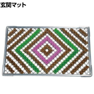ジポン 玄関マット 靴底汚れ落とし コンビマット 小 幅360×長さ600mm ・靴底に付いた泥、砂、雪を落とすのに最適です。・密度の高いブラシを使用しているため、靴底に付いた泥、砂をしっかり落とすことができます。 商品について サイズ幅3...