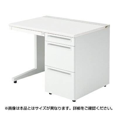 【USシリーズ_デスク幅1000_ホワイトパネル可】【USシリーズ_奥行700_パネル可】US-1 片袖机 US-N107A-3 W1000×D700×H720mm/PL-US107A-3 US-1 片袖机 奥行700 標準収納タイプスマー...
