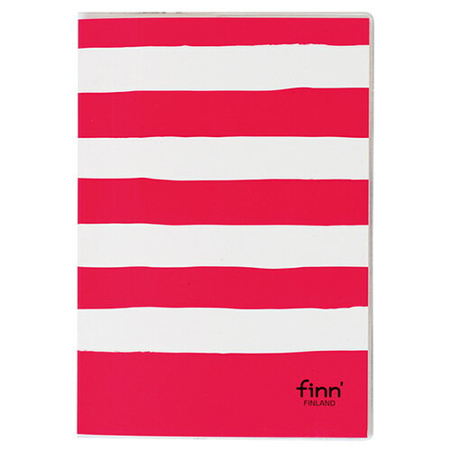 ネイビー レッド ライム パンプキン クラウド 商品名フィンダッシュ　カバーノート（ワイヤー綴じ）　A5　ボーダ　レッド 商品番号FINN-7731-20 規格A5 カラーレッド 仕様本体サイズ：縦215×横152×背幅4mm仕様：A5サイ...