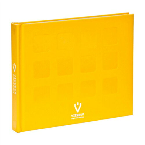 商品名ビューバム（VIEWBUM）/ミニサイズ アV-MB-101-Y イエロー 商品番号アV-MB-101-Y 仕様本体寸法：タテ136×ヨコ167×背巾15mm本体重量：250g表紙：特殊印刷紙台紙：ミニサイズ アートフルプラコート 8...