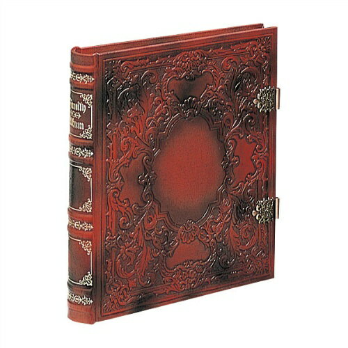 商品名Digioブック式フリーアルバム バッキンガム アH-GL-1501-R レッド 商品番号アH-GL-1501-R 仕様サイズ：タテ345×ヨコ318×背巾65mm函：365×335×68mm高級合成皮革表紙Lサイズ100年台紙（アイ...