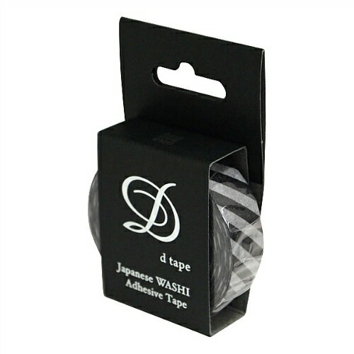 商品名和紙マスキングテープD tape/ストライプ/15MM/ブラック DT15-STRIPE-BK 商品番号DT15-STRIPE-BK 仕様サイズ：15mm巾×15M JANコード4902205367444和紙を使ったマスキングテープ！...