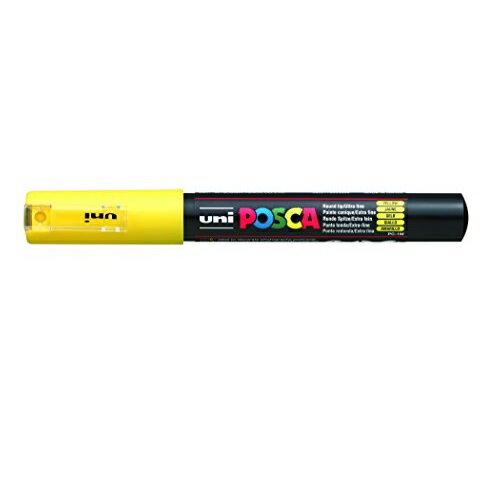 商品名 uni 極細ポスカ 黄 4902778653968 商品番号 PC1M 2 仕様 ■文字サイズ：極細　■色：黄　■本体サイズ：幅15.3×奥18.5×長122mm　■幅0.7mm　■重量：12guni 極細ポスカ 黄 4902778...