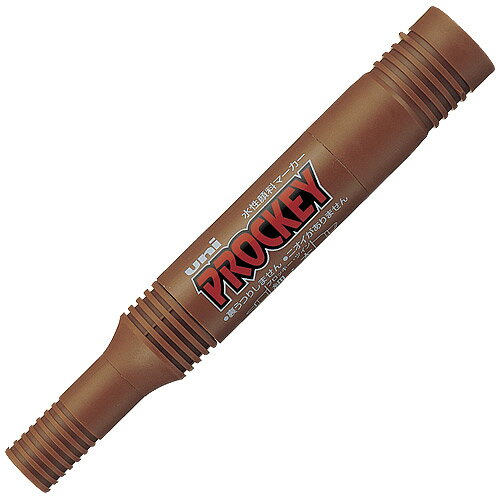 商品名 uni プロッキー 茶 ツインタイプ(細+太字) 4902778720585 商品番号 PM150TR 21 仕様 ■筆記線幅：6.0mm・1.2～1.8mm　■水性顔料・細字丸芯＋太字角芯　■本体サイズ：W21.5×D22.8×H...