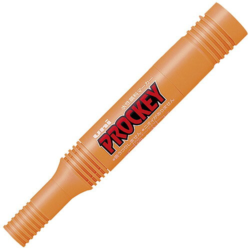 商品名 uni プロッキー 蛍光橙 ツインタイプ(太字+細字) 4902778022771 商品番号 PM150TRK 4 仕様 ■筆記線幅：6.0mm・1.2～1.8mm　■水性顔料・細字丸芯＋太字角芯　■本体サイズ：W21.5×D22....