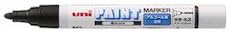 商品名 uni アルコールペイントマーカー 中字丸芯 黒 4902778182093 商品番号 PXA200.24 仕様 ■種別：中字　■カラー：黒　■機能：キシレン不使用　■線幅：細：約2．0mm、太：約8．0mm　■インク仕様：油性顔料...