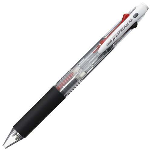 商品名 JETSTREAM ジェットストリーム4色BP 透明 SXE450007.T 4902778167991 商品番号 SXE450007T 仕様 ■多色ボールペン　■油性　■ボール径：0.7mm　■軸色：透明　■本体長：145.1mm...