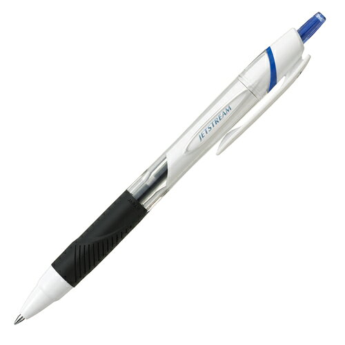 商品名 JETSTREAM ジェットストリーム0.5mmSXN15005.33 白軸/青 4902778040751 商品番号 SXN15005 33 仕様 ■油性ボールペン（ノック式）　■ボール径：0.5mm　■軸色：白　■グリップ色：黒...