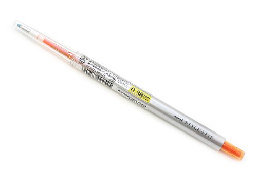 商品名 スタイルフィット(STYLE-FIT) ゲルインクボールペン 0.38mm オレンジ 4902778092545 商品番号 UMN13938 4 仕様 ■ゲルインクボールペン 0.38mm　■オレンジスタイルフィット(STYLE-F...