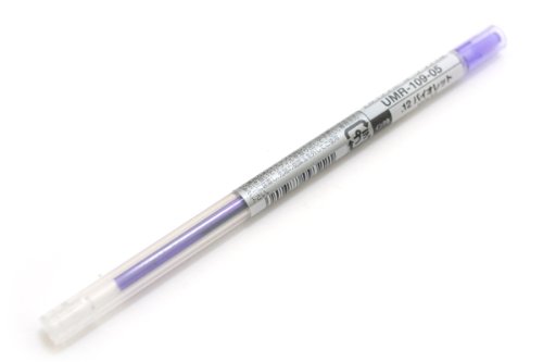商品名 uni ゲルインクボールペン スタイルフィット リフィル 0.5 バイオレット 4902778093221 商品番号 UMR10905 12 仕様 ■色：バイオレット　■組み合わせボールペン　■ボール径：0.5mm　■長さ：98.6...