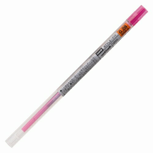 商品名 uni ゲルインクボールペン スタイルフィット リフィル 0.28 ベビーピンク 4902778093009 商品番号 UMR10928 68 仕様 ■色：ベビーピンク　■組み合わせボールペン　■ボール径：0.28mm　■長さ：98...