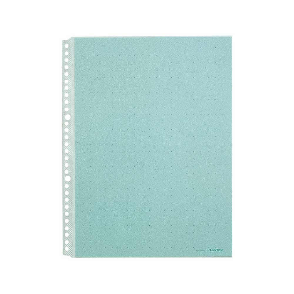 商品名 カラーベースポケット 緑 103CP-G 商品番号 103CP-G 仕様 ●外寸：約230（W)×300（H)mm　●A4タテ型　●2穴／4穴／30穴　●1冊単色10ポケット（10枚）入カラーベースポケット 緑 103CP-G カラ...