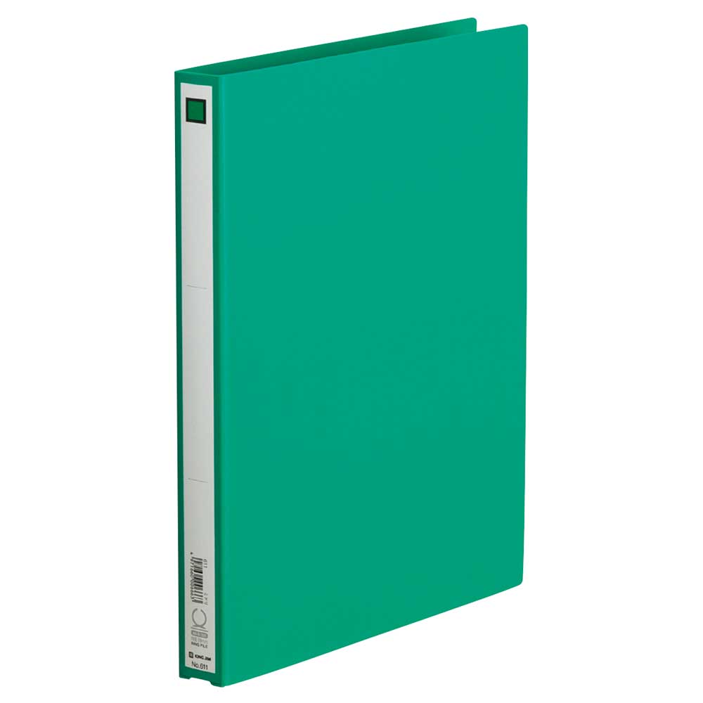 商品名 リングファイル（エコノミータイプ） 緑 611-G 商品番号 611-G 仕様 ●外寸：約243（W)×307（H)×27（D)mm　●A4タテ型　●収納枚数：コピー用紙140枚リングファイル（エコノミータイプ） 緑 611-G リ...