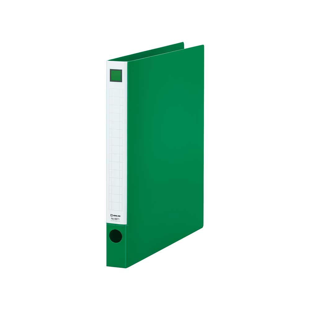 商品名 レバーリングファイル 緑 6671-G 商品番号 6671-G 仕様 ●外寸：約256（W)×307（H)×29（D)mm　●A4タテ型　●収納枚数：コピー用紙200枚レバーリングファイル 緑 6671-G レバーリングファイル 緑...