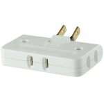 商品名 OAタップ 平型 A736J 商品番号 A736J 仕様 ■OAタップ■2ピン■3個口■2Pプラグ■外形寸法：幅40×奥46×高25mm■定格：125V／15A／1500W■JOINTEXオリジナル JANコード 454734501...