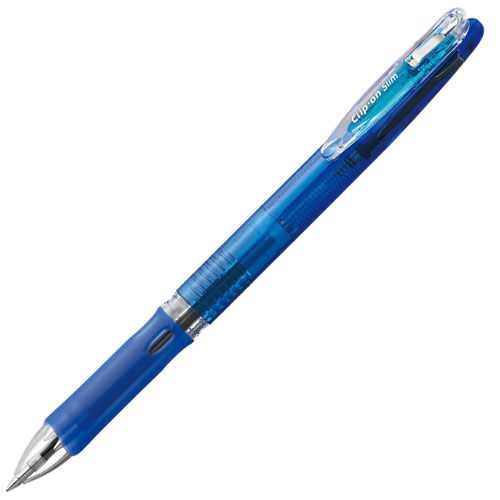商品名 クリップオンスリム 3色 B3A5-BL 青 商品番号 B3A5-BL 仕様 ■多色ボールペン■ボール径：0．7mm■軸色：青■インク色：油性／黒・赤・青■本体長：143．1mm■軸径：10．8mm■替芯：SK－0．7芯 JANコー...