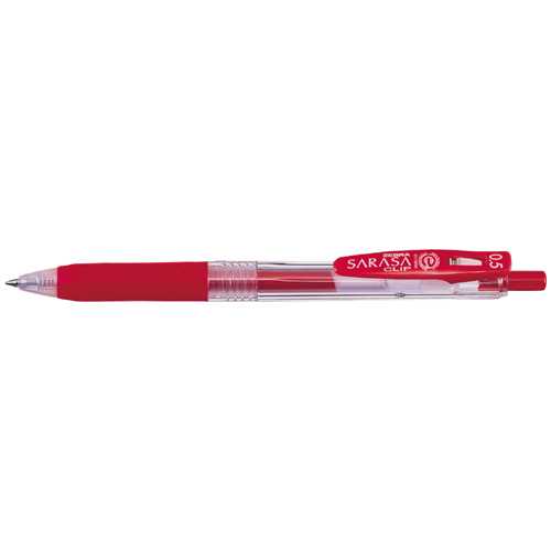 商品名 サラサクリップ 0.5mm JJ15-R 赤 10本 商品番号 JJ15-R 仕様 ■ゲルボールペン（ノック式）■ボール径：0．5mm■軸グリップ：赤■インク色：赤■本体長：141mm■入数：10本■替芯：JF－0．5芯 JANコー...