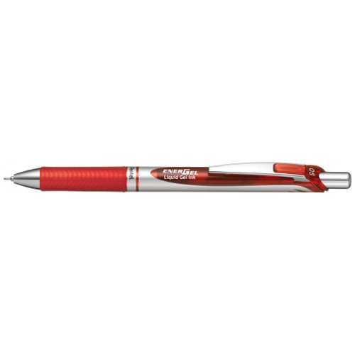 商品名 エナージェル 0.5 BLN75Z-B シルバー赤10本 商品番号 BLN75Z-B-10 仕様 ■ノック式ゲルボールペン■ボール径：0．5mm（ニードルチップ）■軸クリップ色：シルバー■インク色：赤■本体長：147mm■替芯：XL...