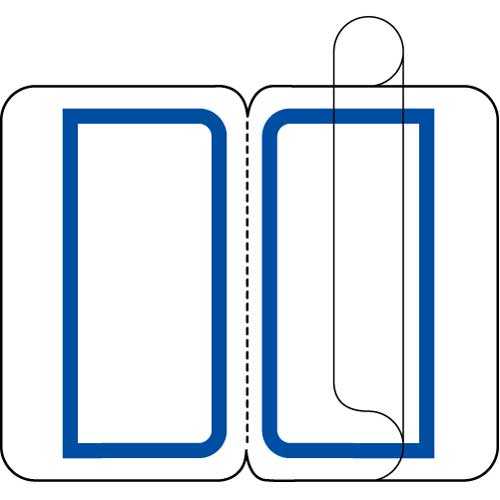 商品名 インデックスラベルF付M青10P B056J-MB-10 商品番号 B056J-MB-10 仕様 ■インデックスラベル■業務用パック■フィルム付■規格：中■色：青■片数：1200片■入数：10シート×10パック■ラベル寸法：縦23×...