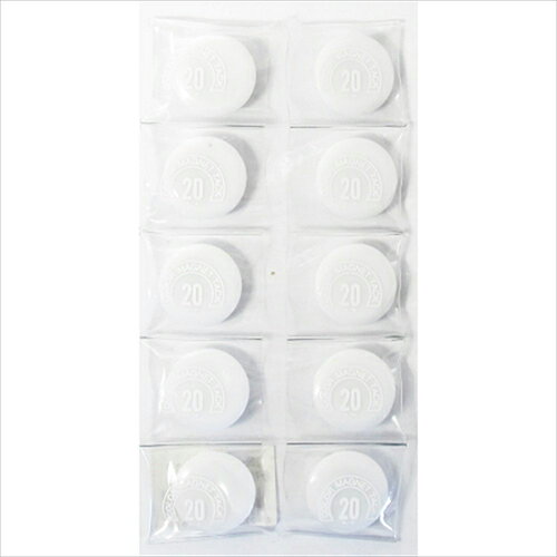 商品名 カラーマグネット MR-20 白 20mm 10個 商品番号 MR-20-WH 仕様 ■丸型タイプ■本体直径：20mm■色：白■ヨーク付きマグネット■入数：10個 JANコード 4902787212552ヨーク板が磁力をパワーアップ...