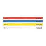商品名 マグネットバー MGB-250 250mm レッド 商品番号 MGB-250-RD 仕様 ■色：赤■本体サイズ：幅15mm×長さ250mm JANコード 4902787313655スチールドアやキャビネットなどに便利。書類をカンタン...